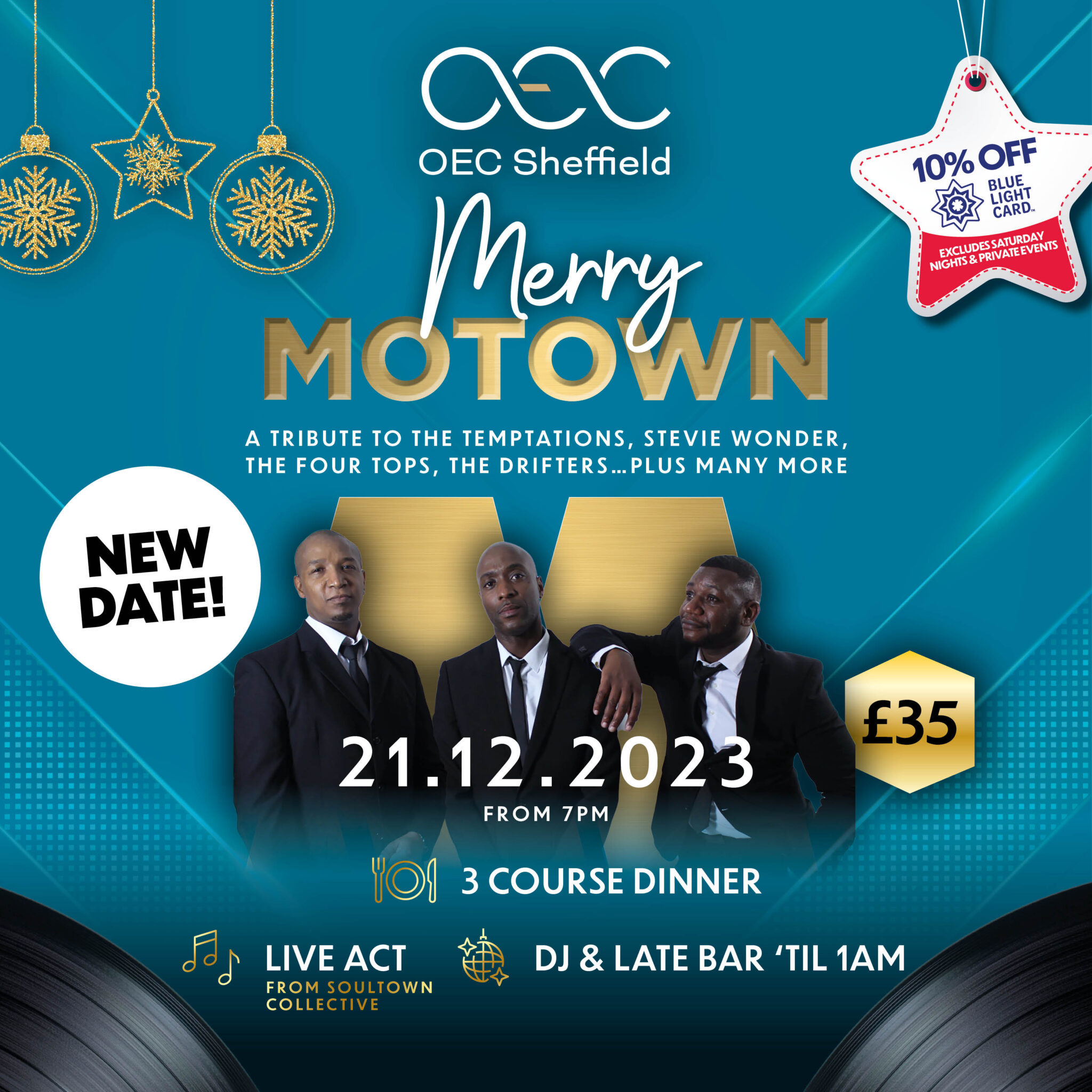 Christmas Party Venue | Christmas Events | OEC Sheffield