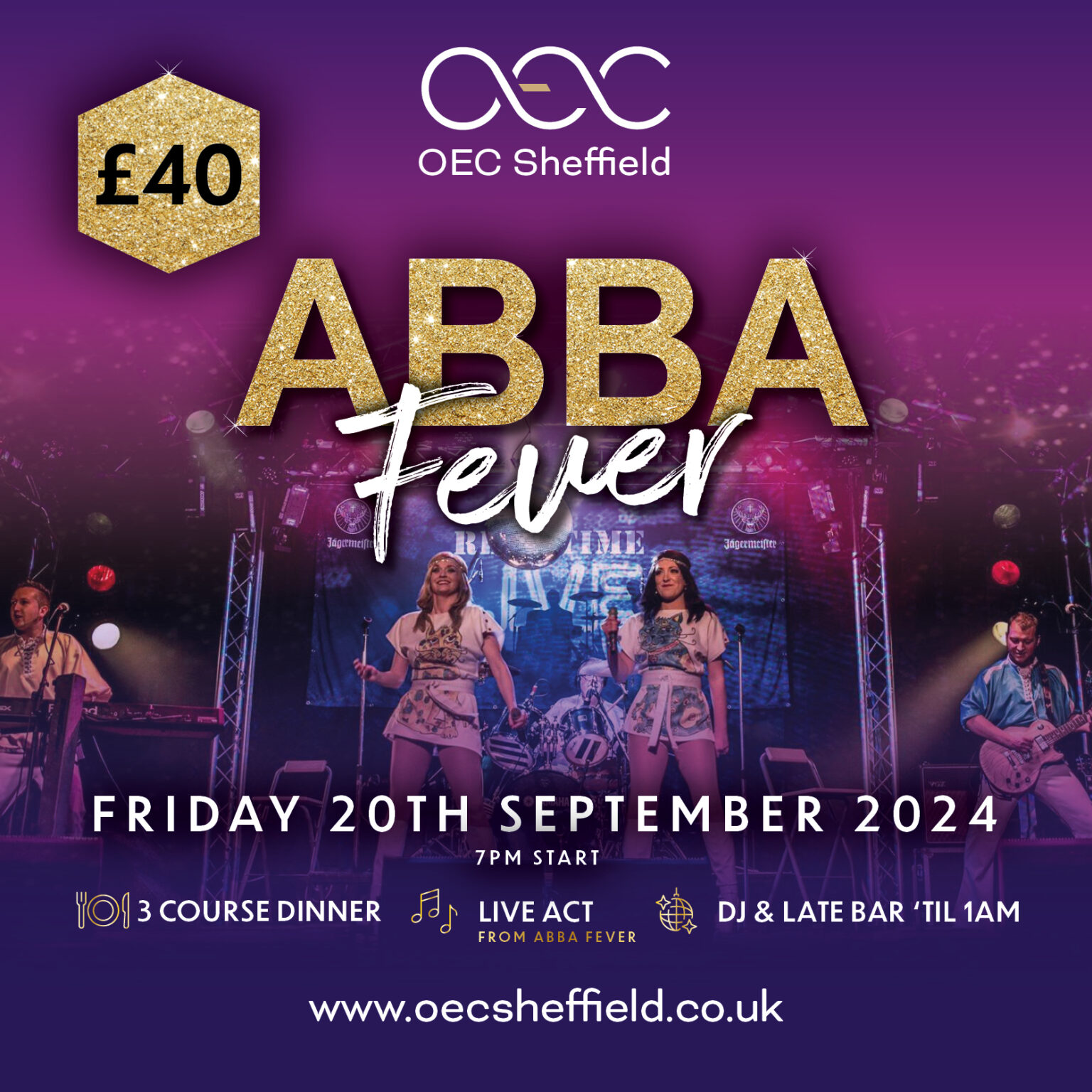 Sheffield Live Events | Fine Dining | OEC Sheffield