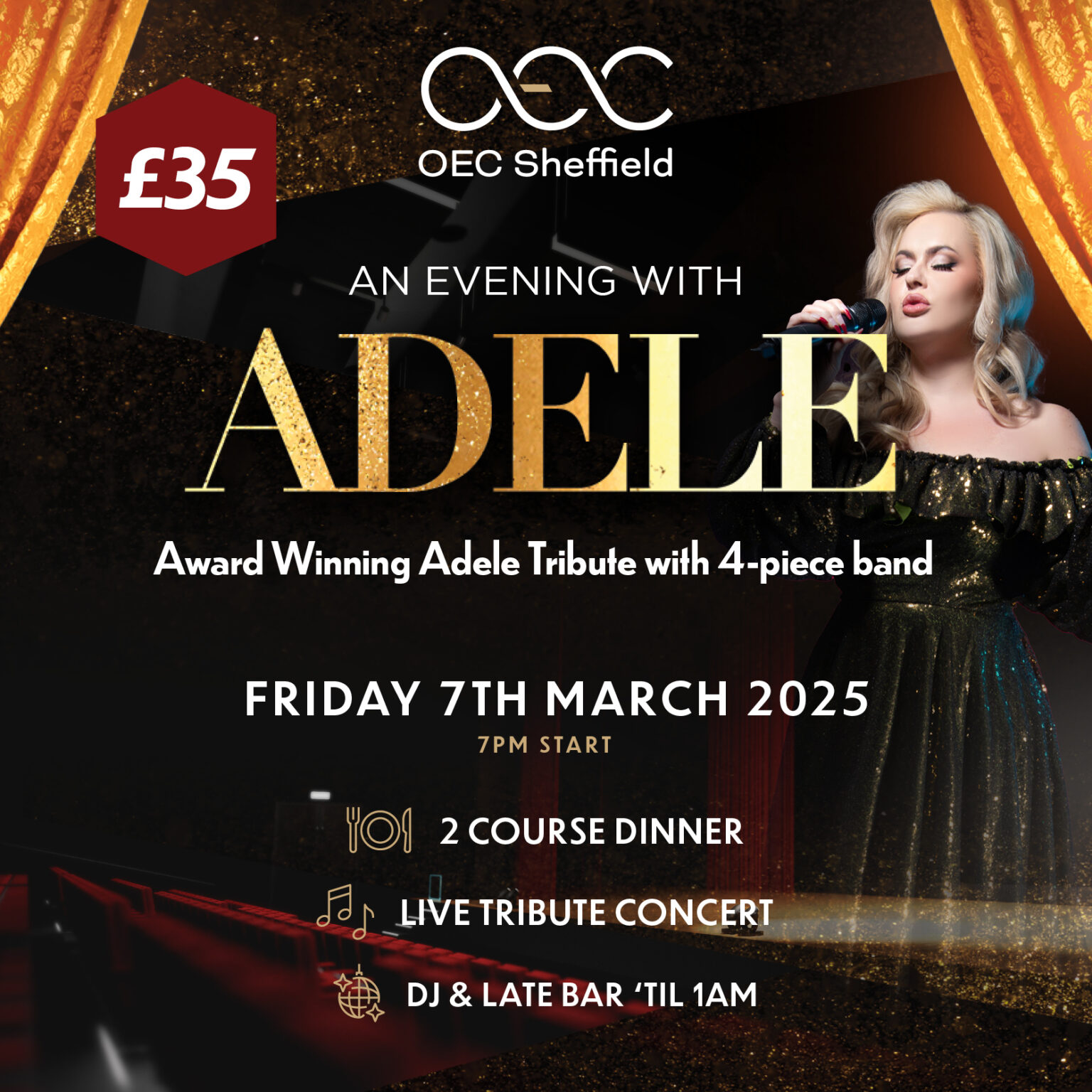 OEC Sheffield | Events Venue | Corporate Events | Weddings