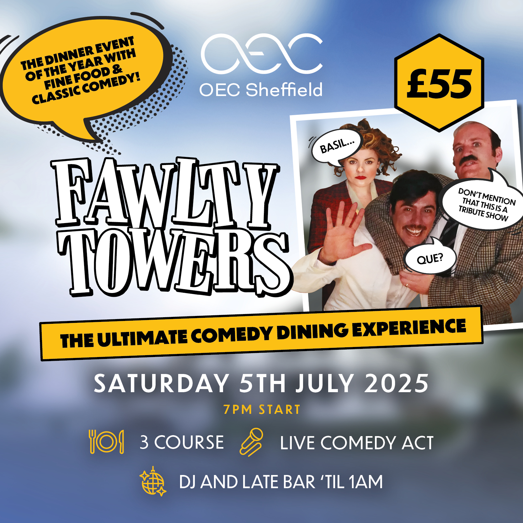 OEC Sheffield | Events Venue | Corporate Events | Weddings