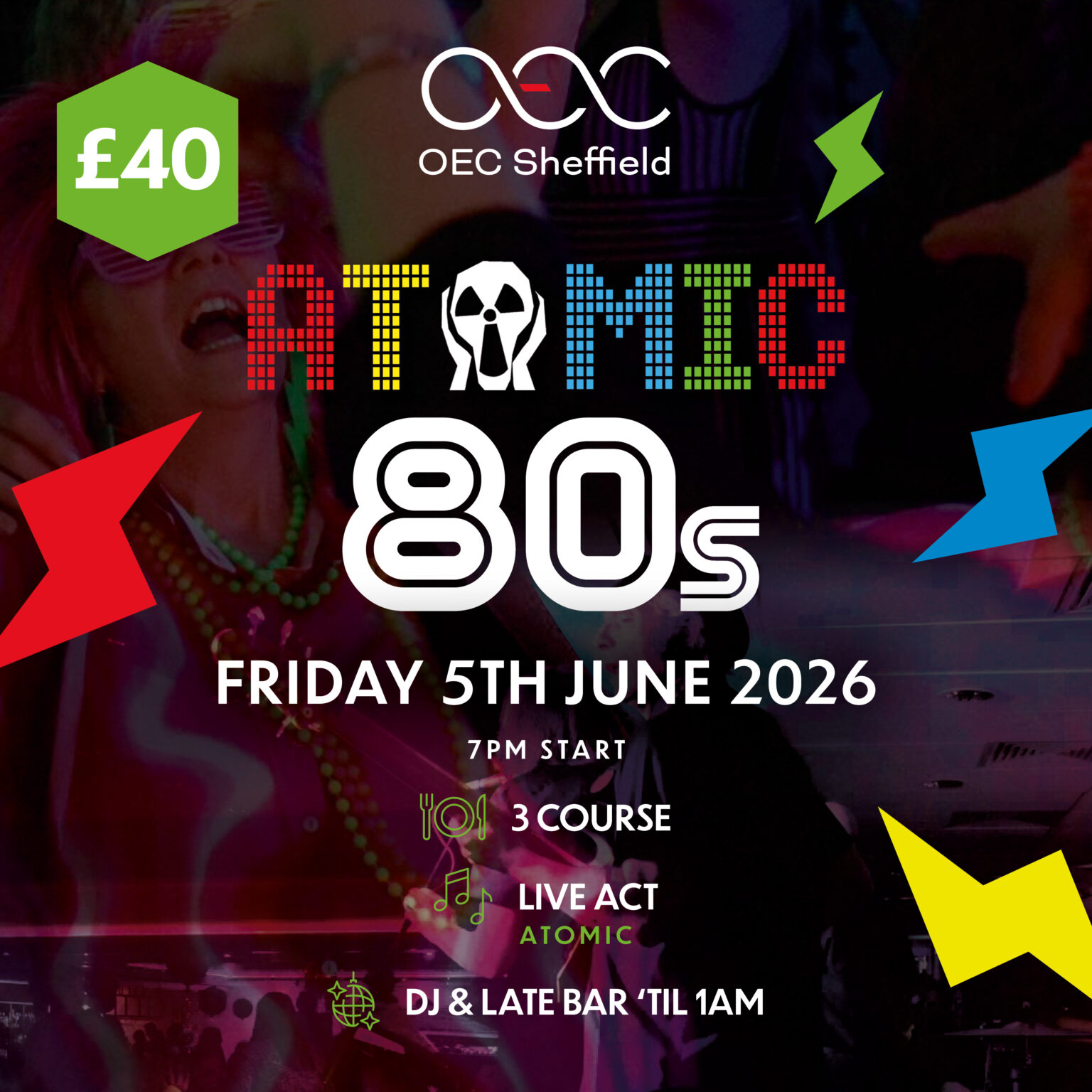 Atomic 80's | OEC Sheffield